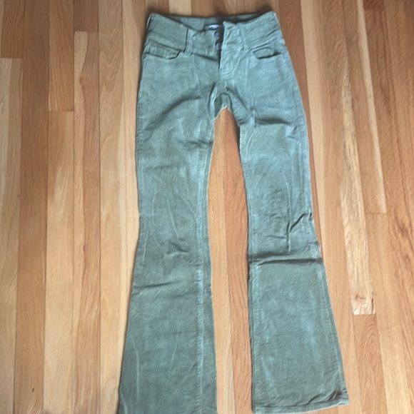 PacSun | Pants & Jumpsuits | Pacsun Boot Cut Low Rise Forest Green Corduroys Size 23 Like New ...